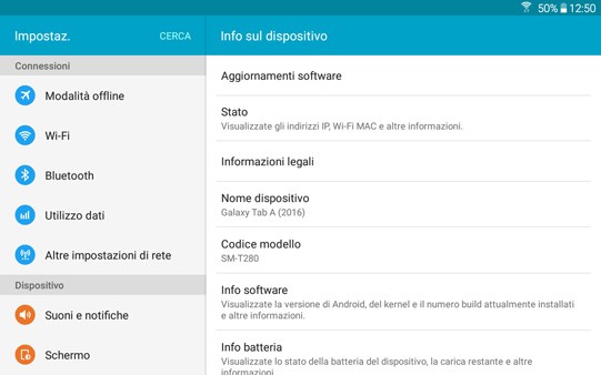 Samsung Galaxy Tab A6 (2016), recensione del miglior tablet entry level - TecnoAndroid