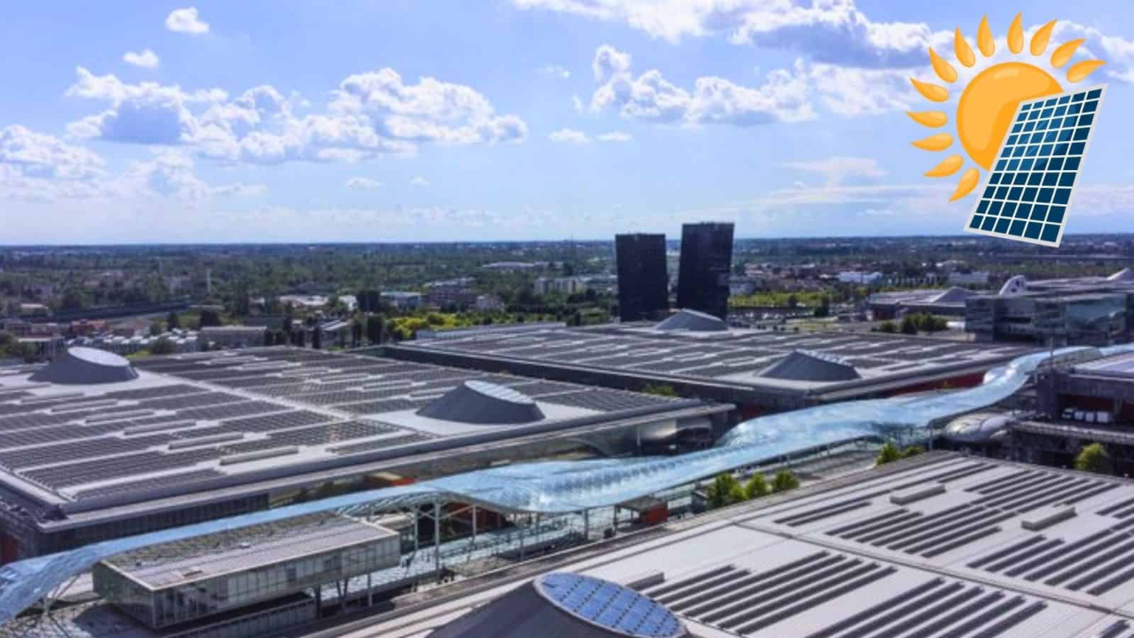 A2A e Fiera Milano: il più grande impianto fotovoltaico da tetto in ...