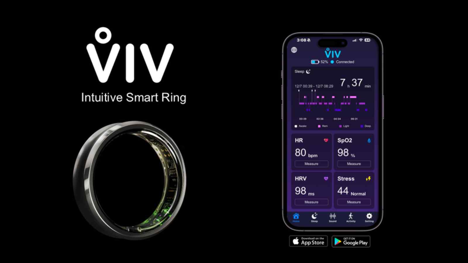 Viv Ring, l'anello smart che promette un sonno su misura - TecnoAndroid